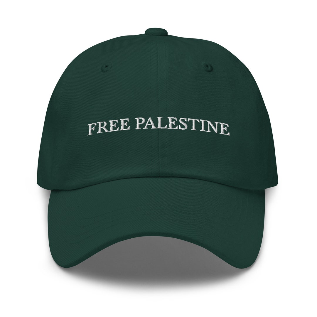 Free Palestine Baseball Cap, Embroidered Palestine Dad Hat, Support ...