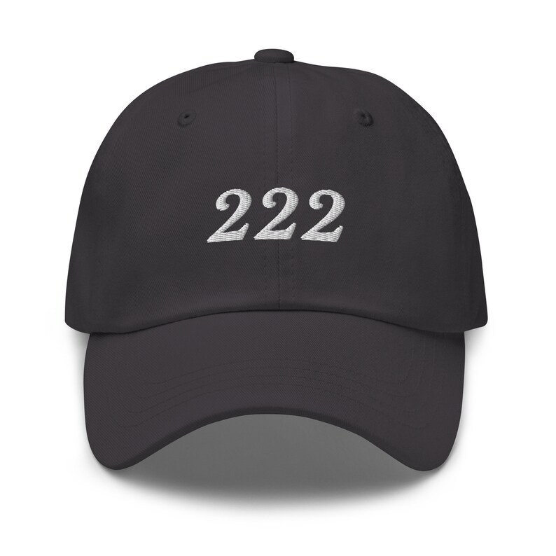 Angel Numbers Cap, 222 Angel Number Embroidered Baseball Cap, Spiritual ...