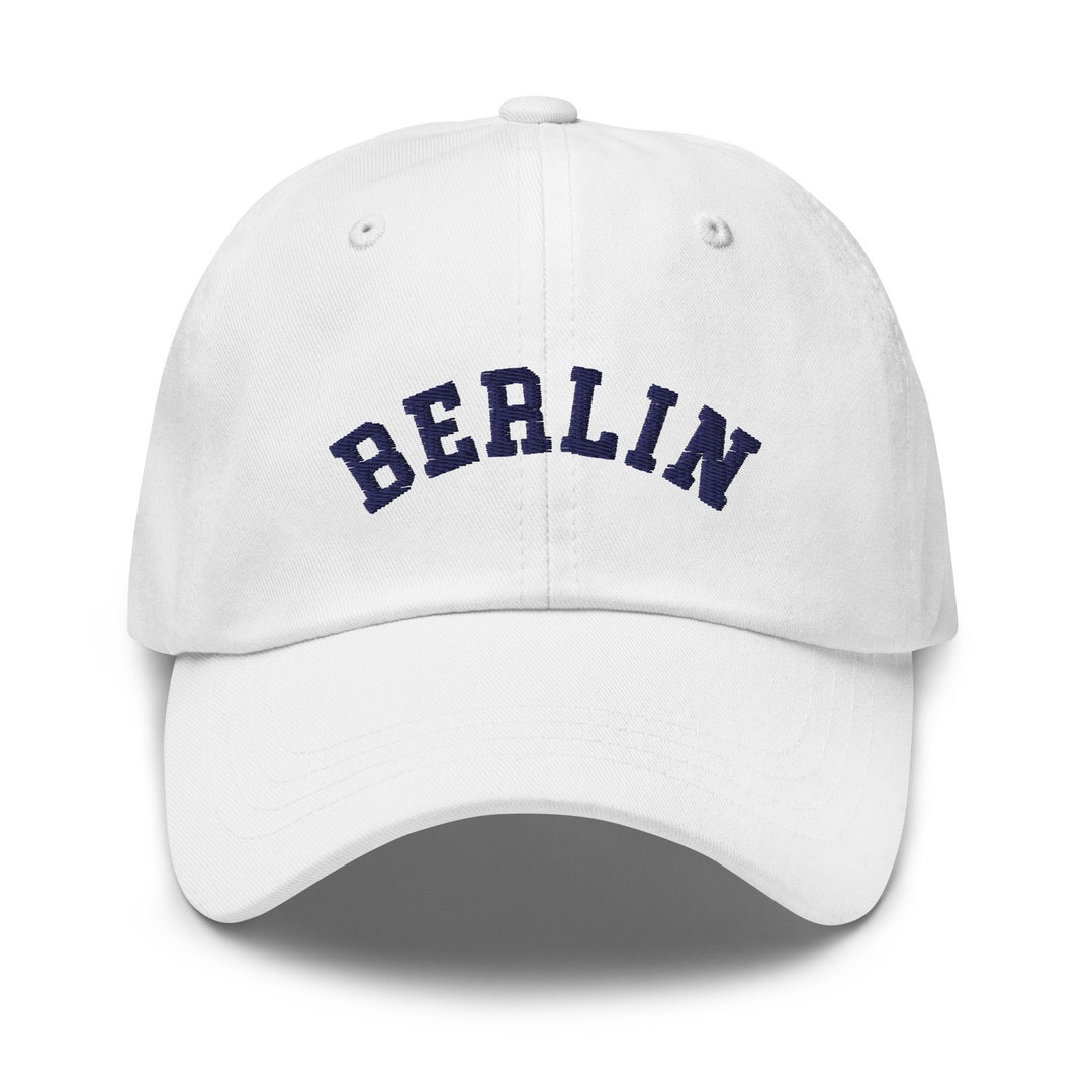 Trendy Berlin Cap, Cute Berlin Embroidered Baseball Cap, Berlin Germany Dad Hat, Berlin German ...