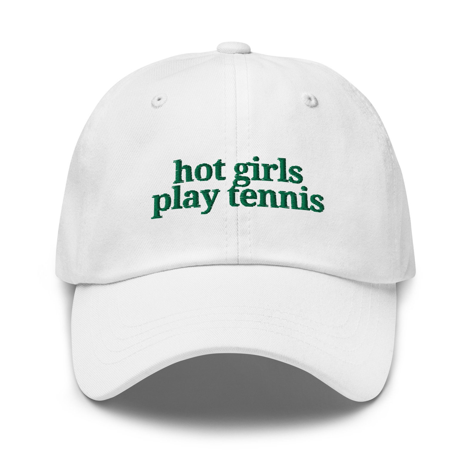 Funny Tennis Baseball Cap, Hot Girls Play Tennis Hat, 90s Style Tennis ...