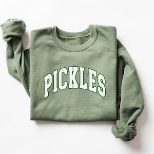 Pickles Sweatshirt, Pickle Lover Crewneck, Foodie Gift, Love to Pickle ...