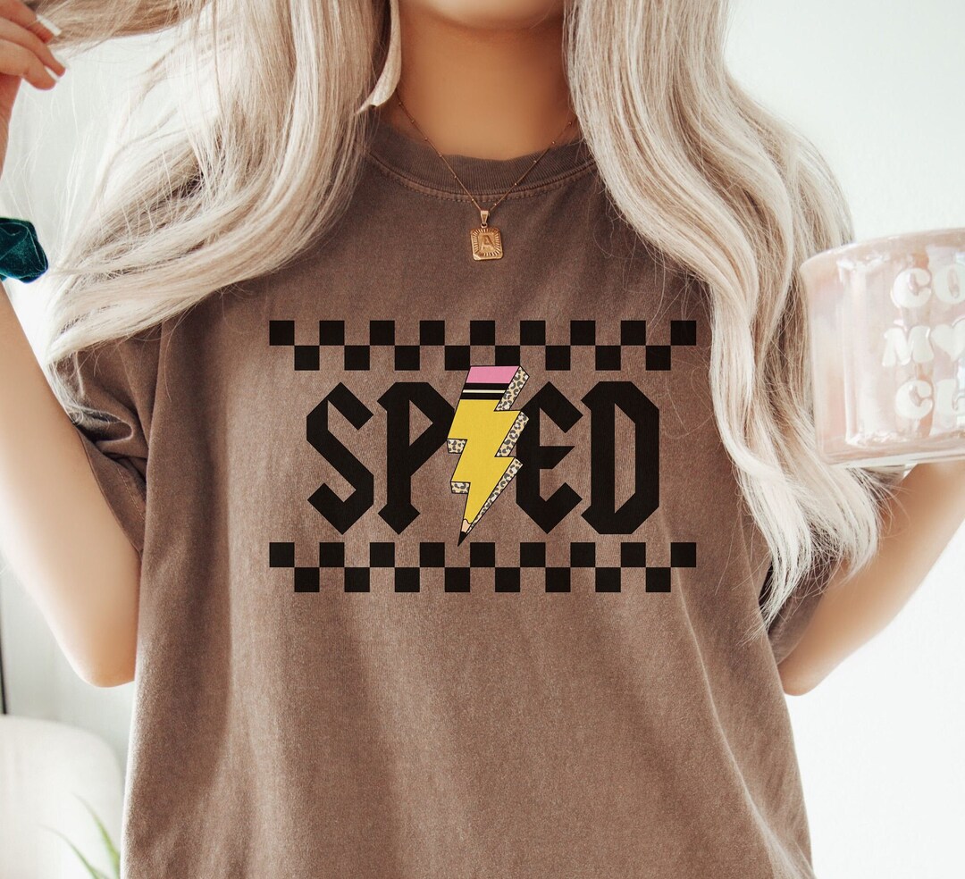 Trendy SPED Teacher Shirt, SPED Team Shirts, Comfort Colors Crew ...