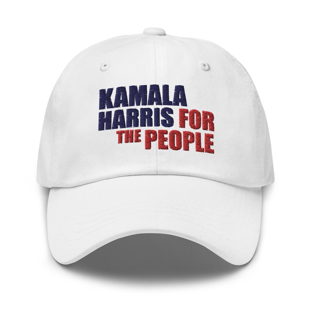 Kamala Harris Baseball Cap, Kamala Harris for the People 6 Panel Dad ...