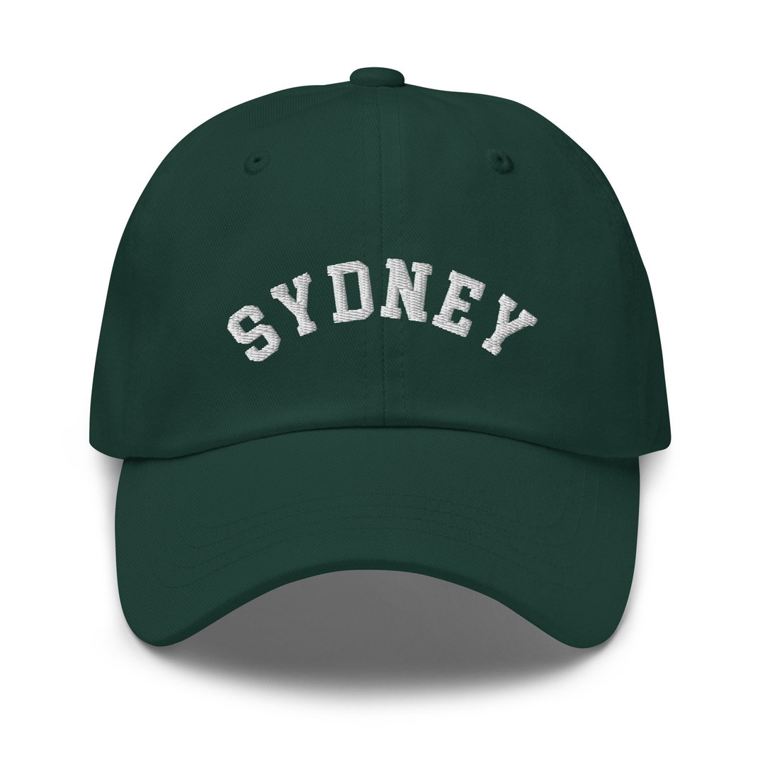 Trendy Sydney Cap, Cute Embroidered Sydney Baseball Cap, Sydney ...