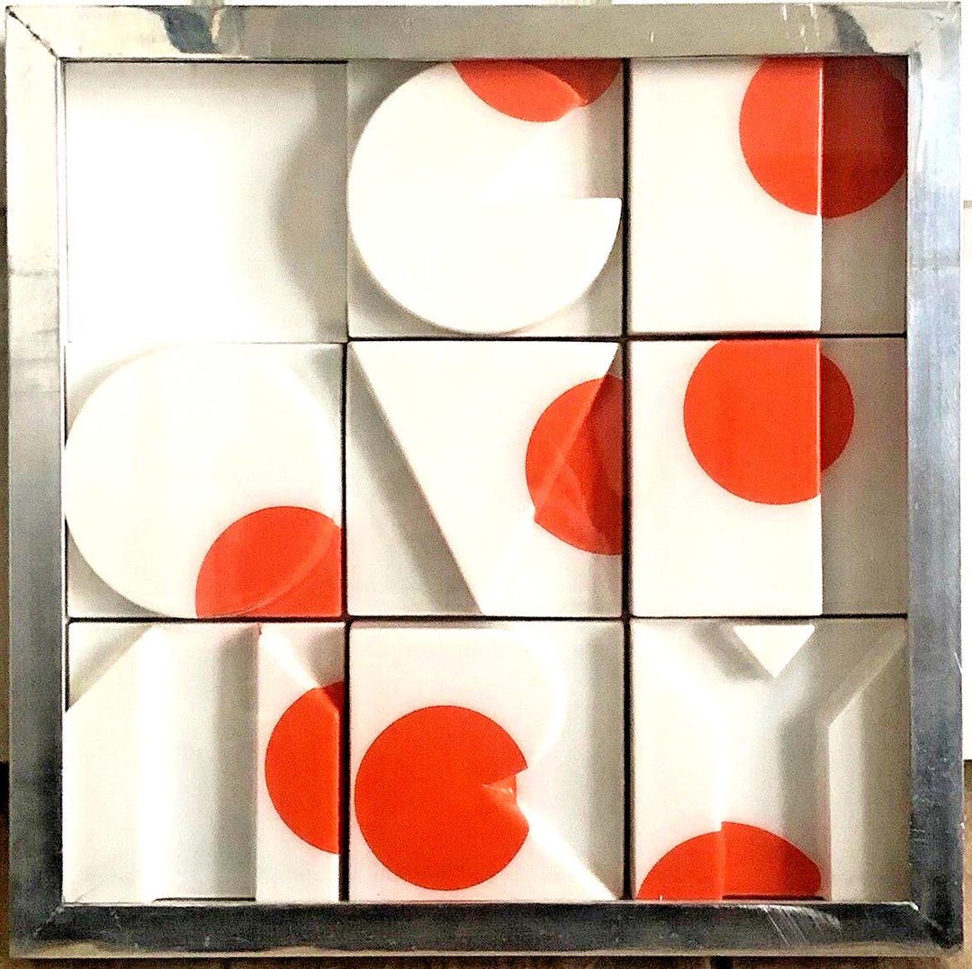 Joe Tilson Small 3D Geometry 1965 British Pop Art Object - Etsy
