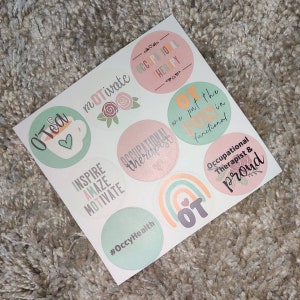 Occupational Therapy Stickers Occupational Health Occupational ...