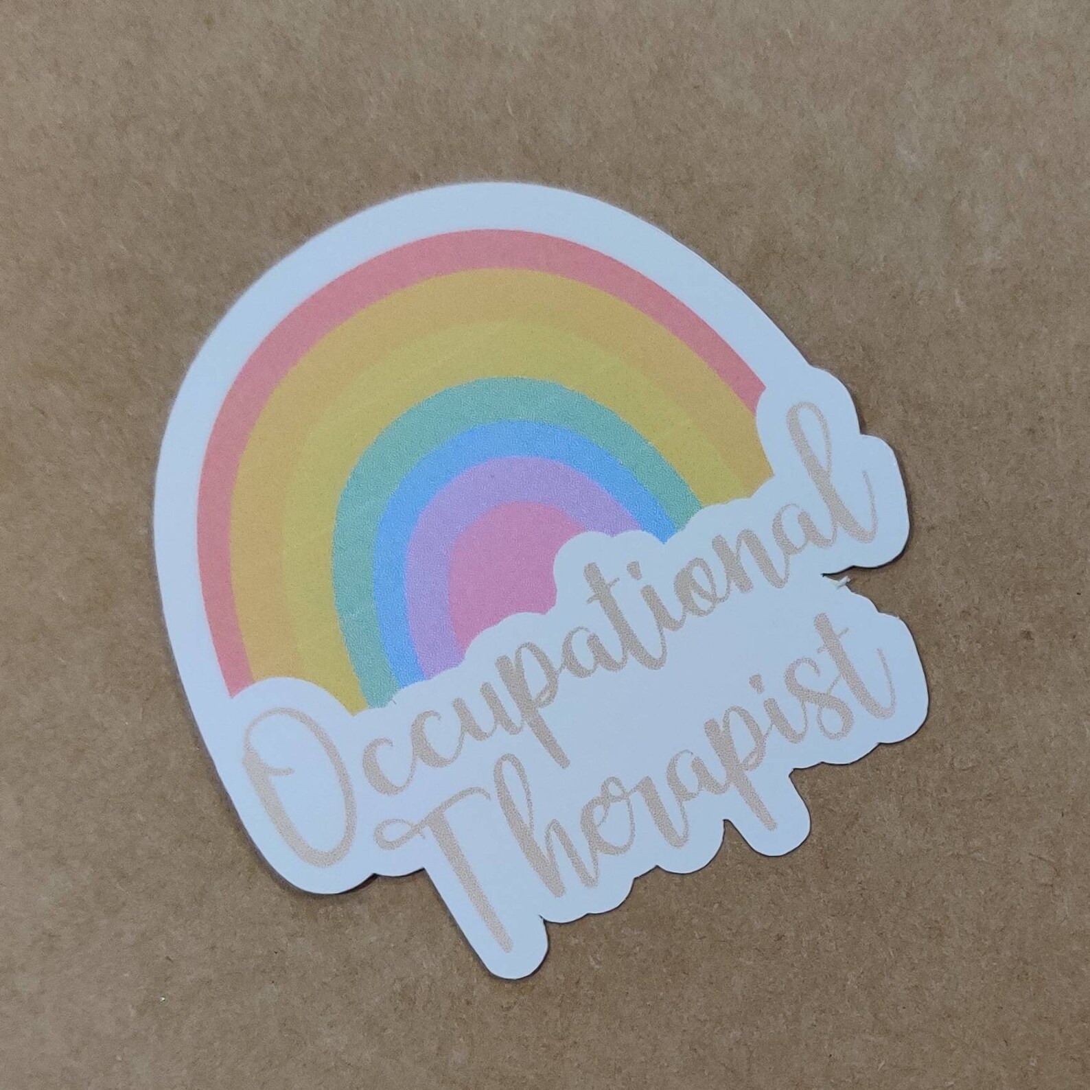 Cute Rainbow OT Sticker Occupational Therapy Sticker | Etsy