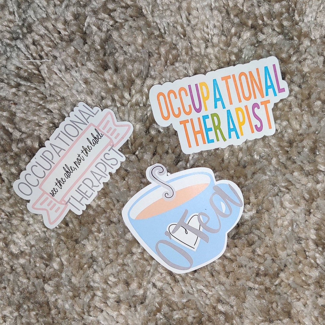 Occupational Therapy Stickers Occupational Health, Able Not Label, OT ...