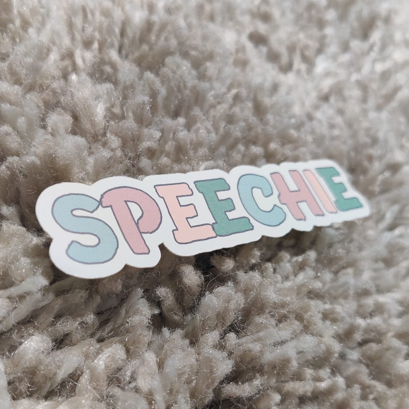 Speechie Sticker Speech and Language Therapy Sticker | Etsy