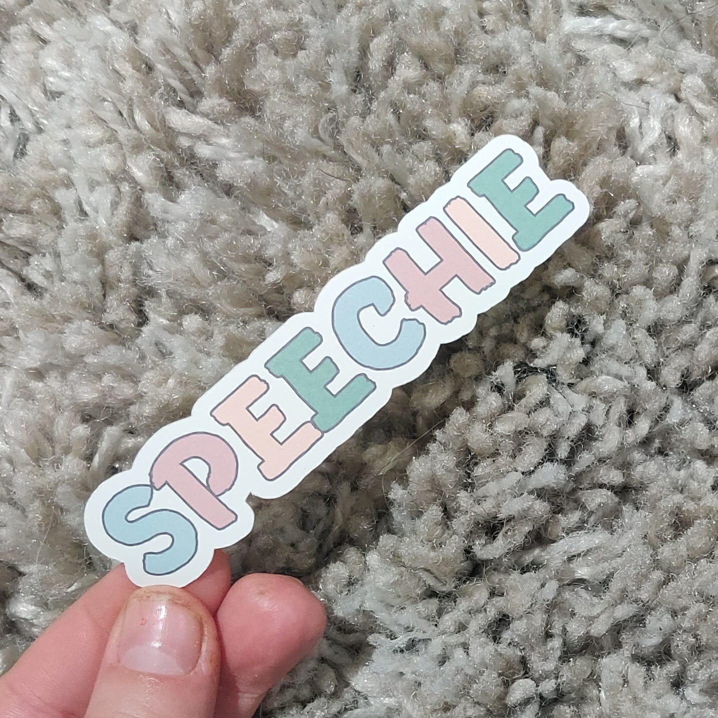 Speechie Sticker Speech and Language Therapy Sticker - Etsy UK