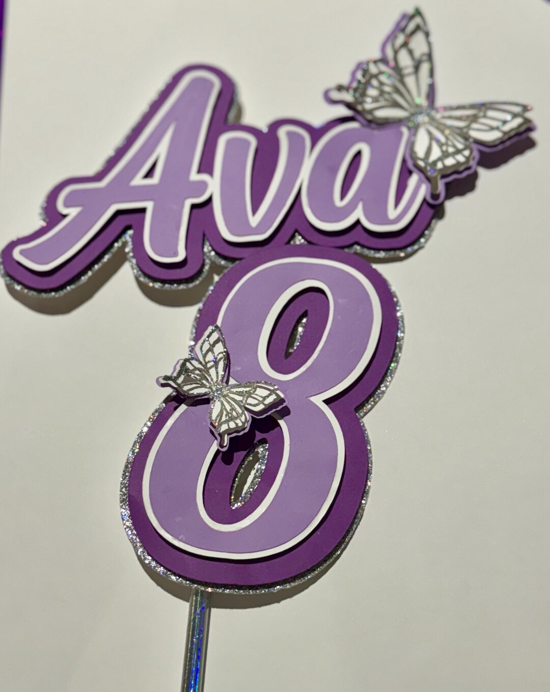 Butterfly Accent Cake Topper - Etsy