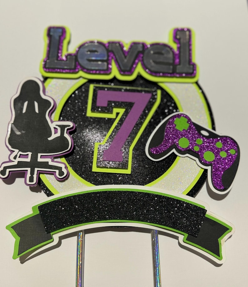 Gamer Cake Topper - Etsy