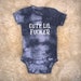 M is for Mothman Baby Onesies®, Witchy Occult Satanic Cryptid Goth Punk ...