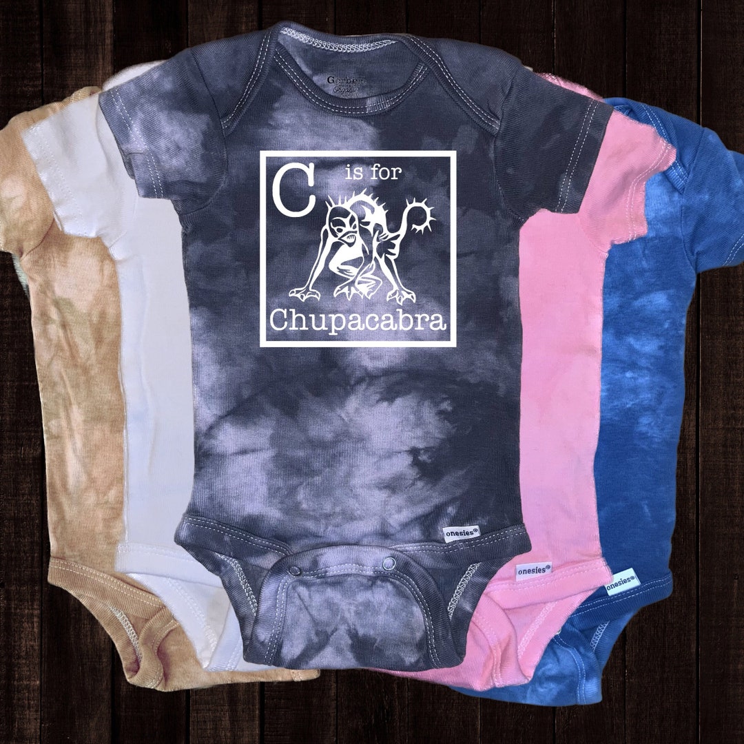 C is for Chupacabra Onesies® Cryptid Funny Gothic Witch Spooky Baby ...
