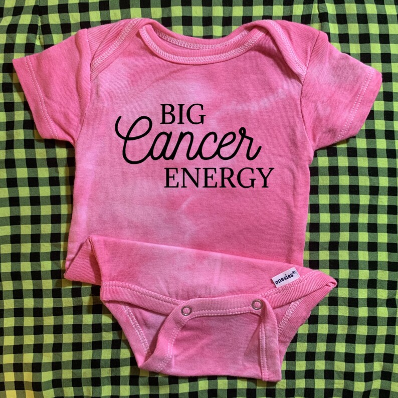 Big Cancer Energy Baby Onesies®, Astrology Sign Witchy Occult Goth Punk ...