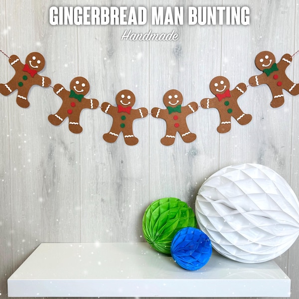 Felt Gingerbread Man - Etsy UK