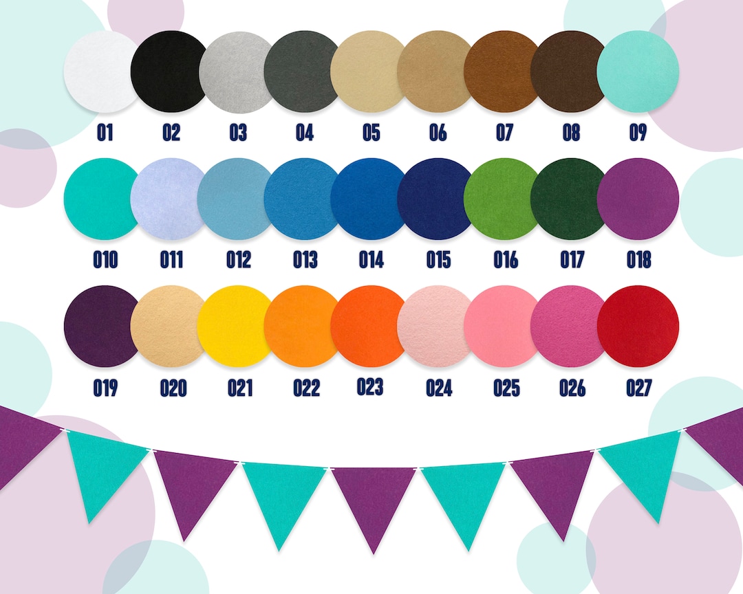 Build Choose Pick Your Own Miniature Bunting Banner Decoration ...