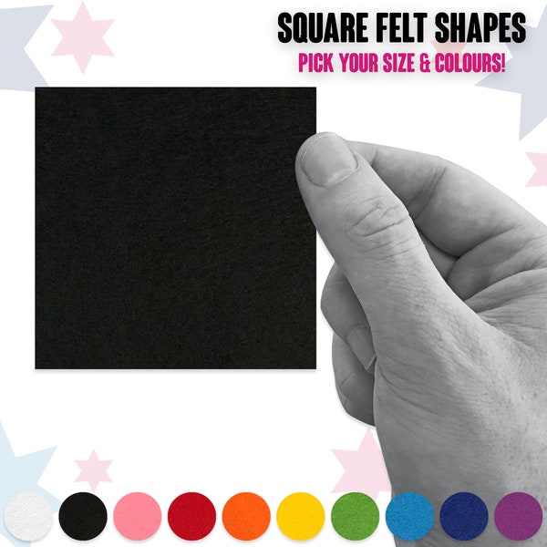 Pre Cut Felt Shapes - Etsy UK