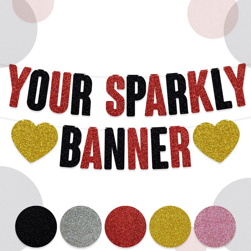 Custom Party String Sign - Etsy UK