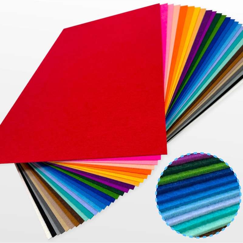 Thick Stiff Craft Felt - Etsy UK
