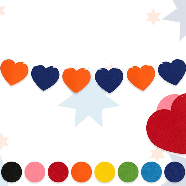 Heart Bunting - Etsy UK