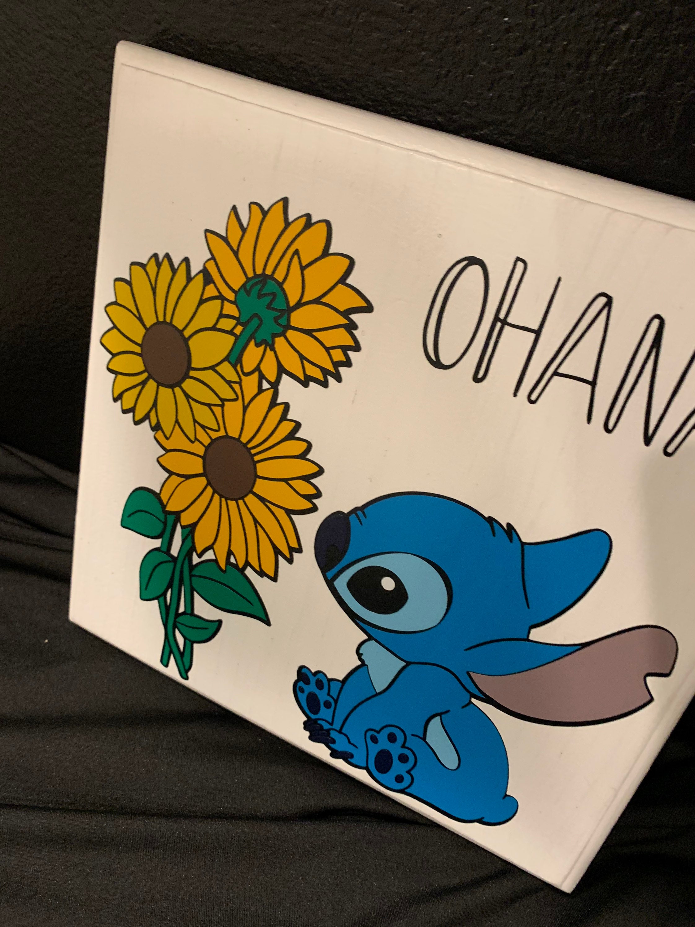 Disneys Stitch Sign | Etsy