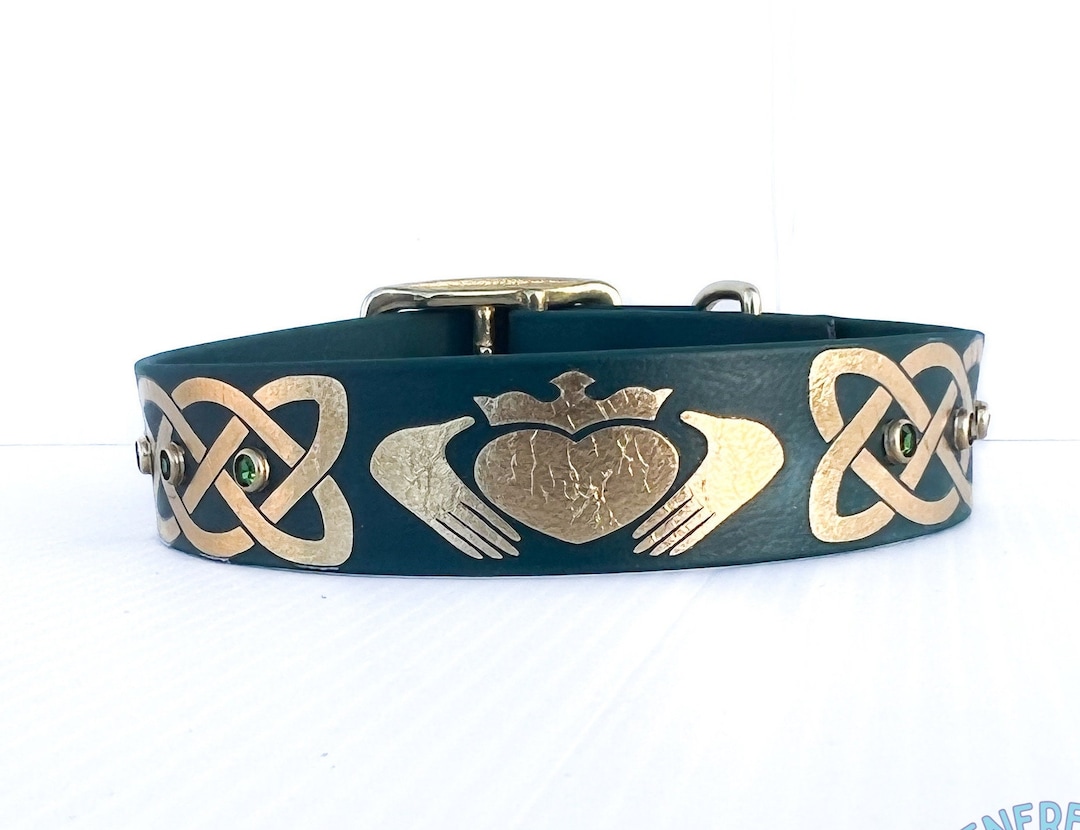 1 Mini Irish Claddagh Collar - Etsy