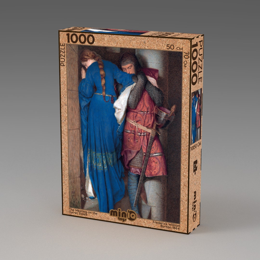 Wooden Jigsaw Puzzle,100 Famous Paintings ,frederick William Burton the ...