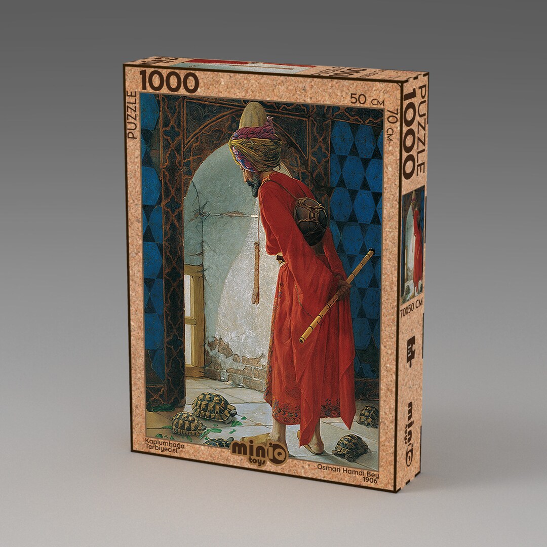 Wooden Jigsaw Puzzle,100 Famous Paintings , Osman Hamdi Bey the ...