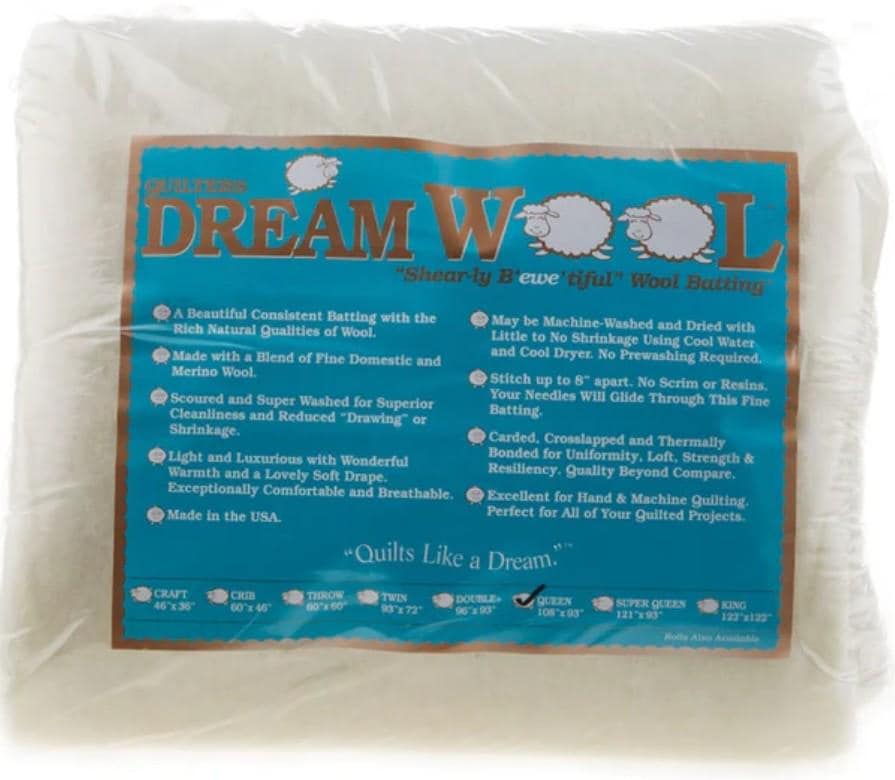 High Loft Quilt Batting Wool Quilt Batting Quilter's Dream Wool Batting ...