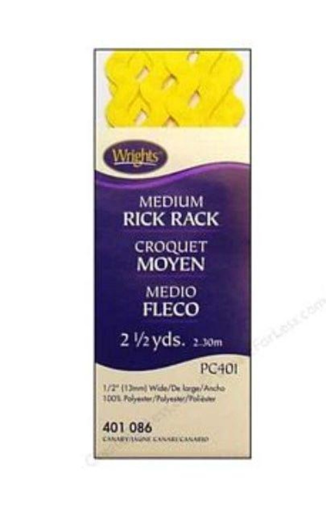 Yellow Medium Rick Rack - Etsy