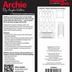 Archie Machine Quilting Tool - Etsy