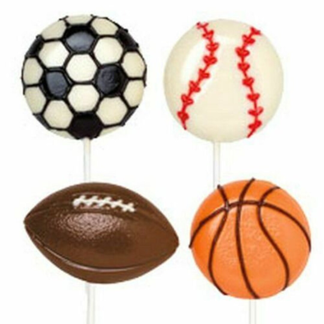 Wilton SPORTS Football Rugby Lollipop Chocolate Candy Mold 3 - Etsy UK