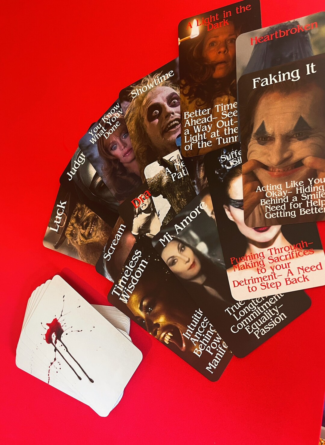 PRESALE Horror Oracle 3.0 Horror Oracle Deck, Halloween Oracle Deck ...