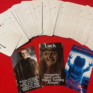 PRESALE Horror Oracle 3.0 Horror Oracle Deck, Halloween Oracle Deck ...
