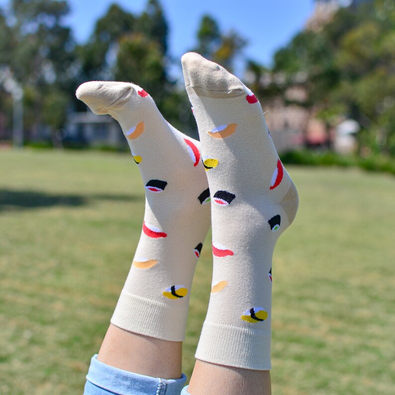 Matching Couples Sushi Socks - Etsy