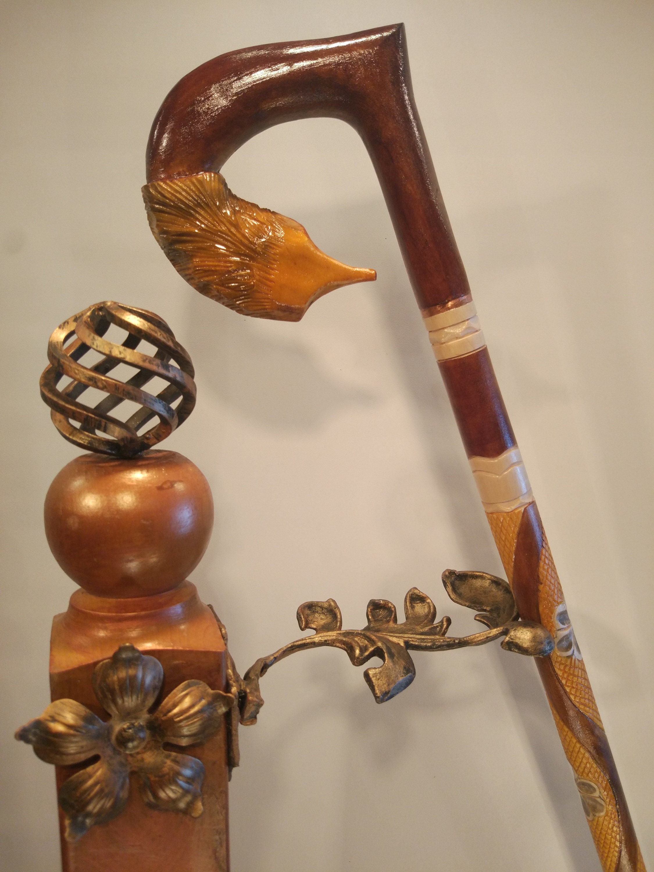 Pretty Walking Canes For Women Wooden Walking Sticks For Etsy