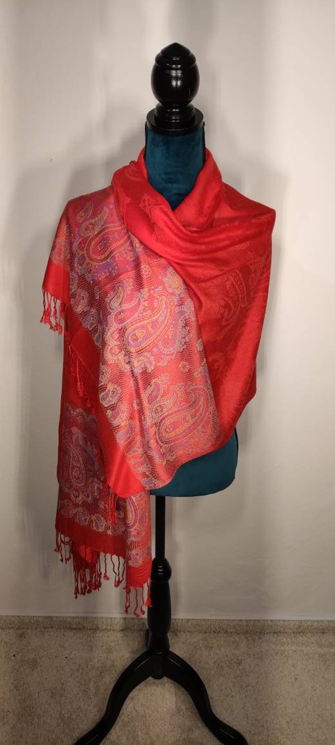 If Red is Your Favorite Color You'll Love This Scarf. - Etsy