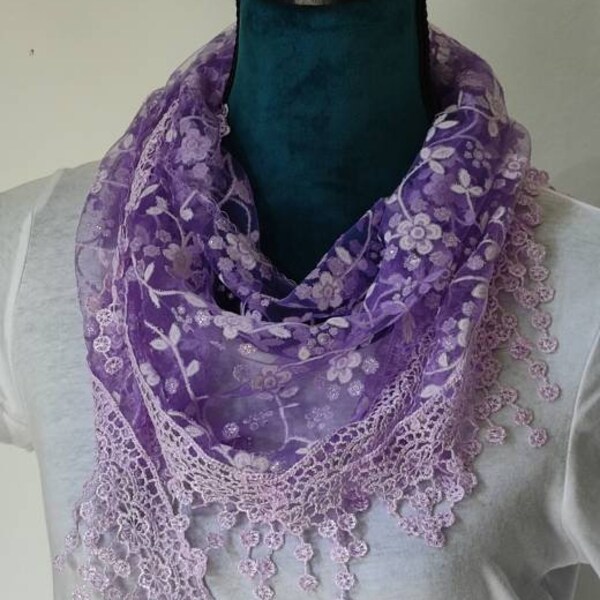 Triangular Scarf - Etsy