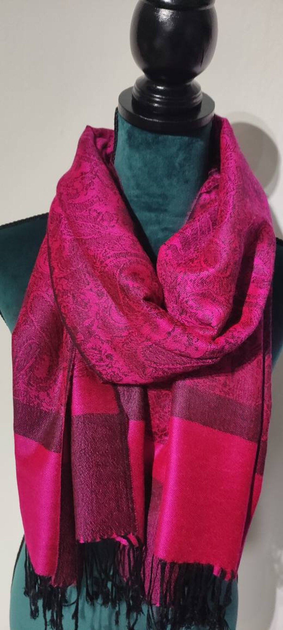 If You Love Pink, Then You'll Love This Scarf. Soft, Flowing Quality ...