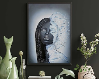 Abstract Black Women - Etsy