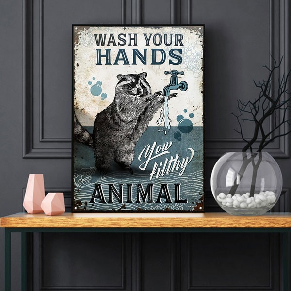 Wash Your Hands Sign - Etsy