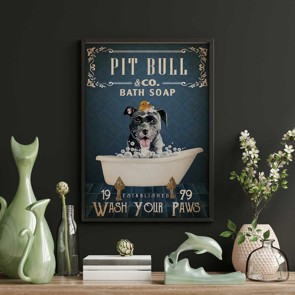Dog Bathroom Sign - Etsy