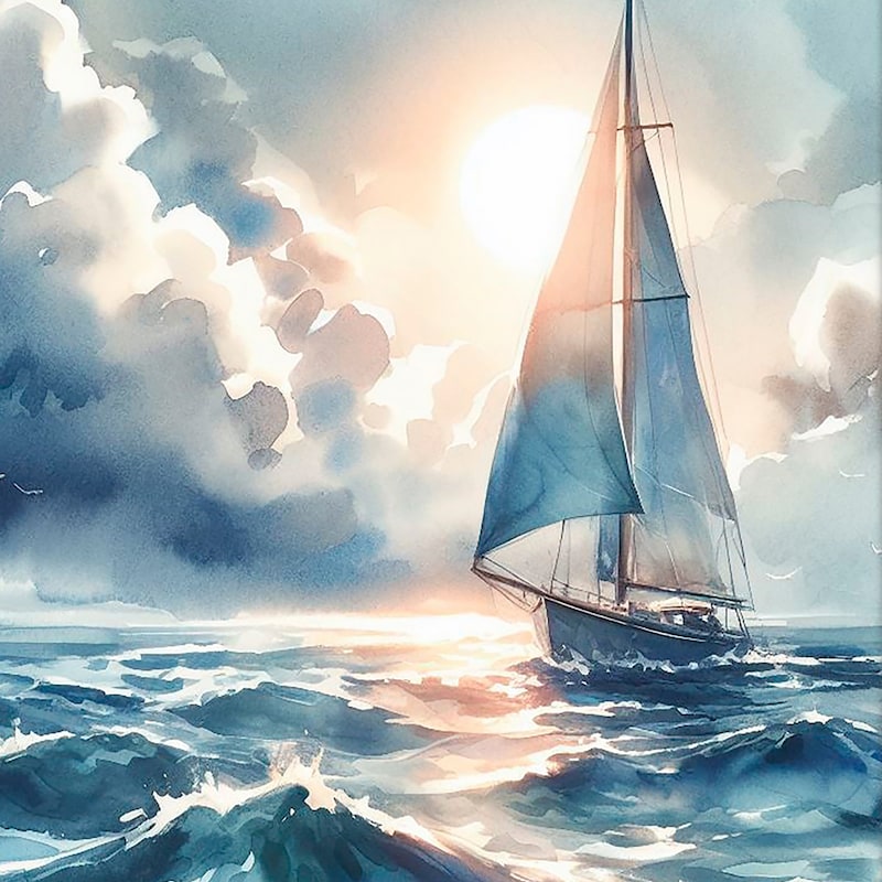 Sailboat Paintings - Etsy
