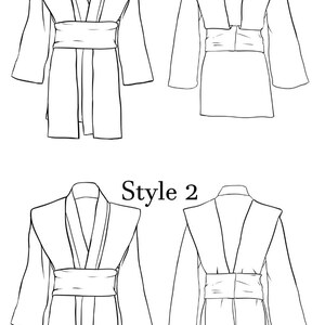 Star Wars, Jedi Tunic Set, Made to Order Authentic Linen Jedi-style ...