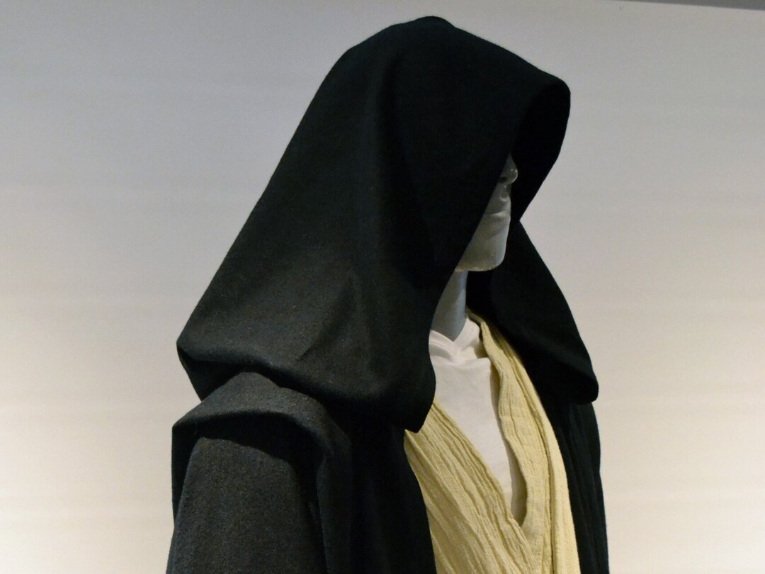 Star Wars Screen Accurate Jedi/sith Robe, Black Tailor Made to Order - Etsy