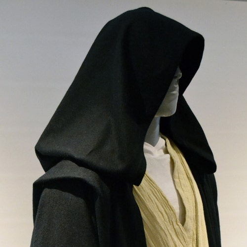 Star Wars Screen Accurate Jedi/sith Robe Black Tailor Made to - Etsy