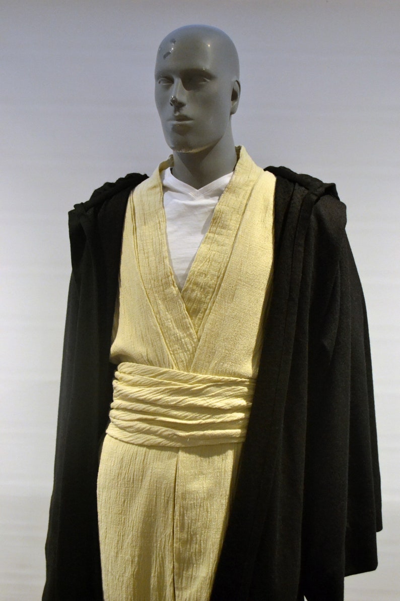 Star Wars Screen Accurate Jedi/sith Robe Black Tailor Made to - Etsy