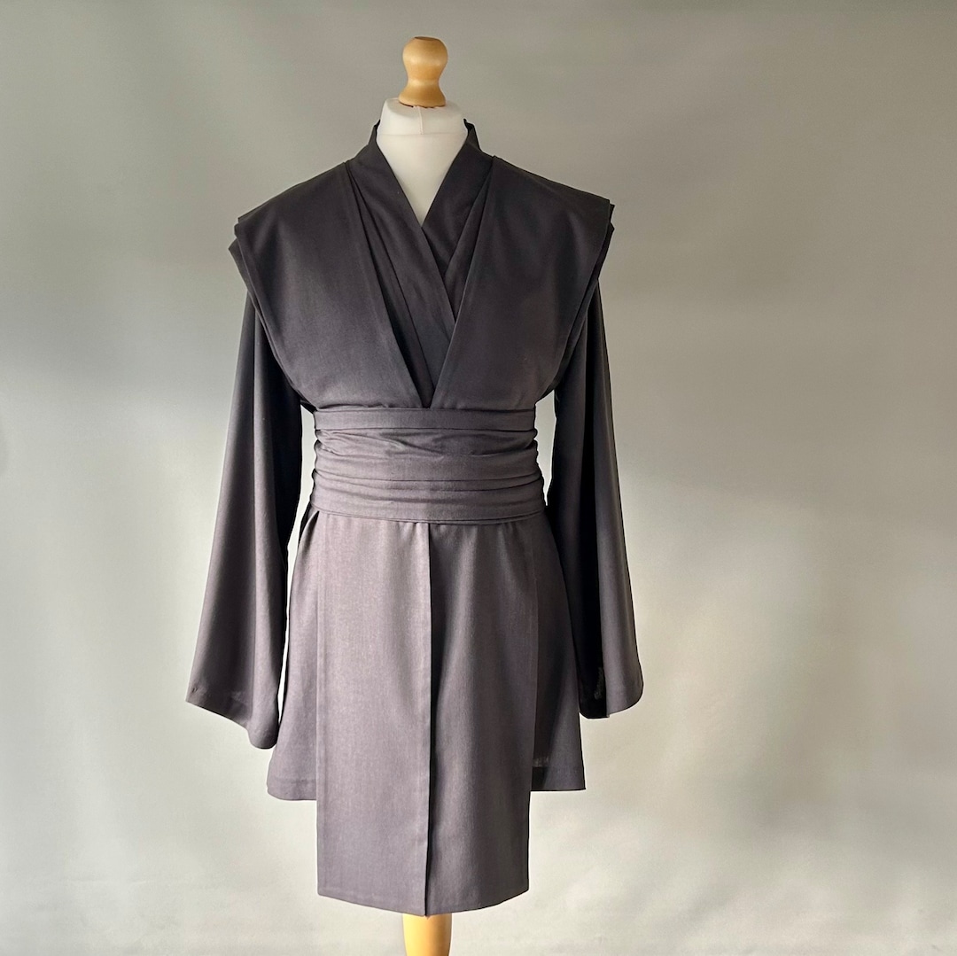 Star Wars, Jedi Tunic Set, Made to Order Authentic Linen Jedi-style Tunic (grey) - Etsy