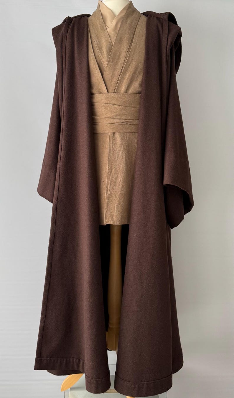Star Wars Screen Accurate Jedi/sith Robe, Brown Tailor Made to Order - Etsy